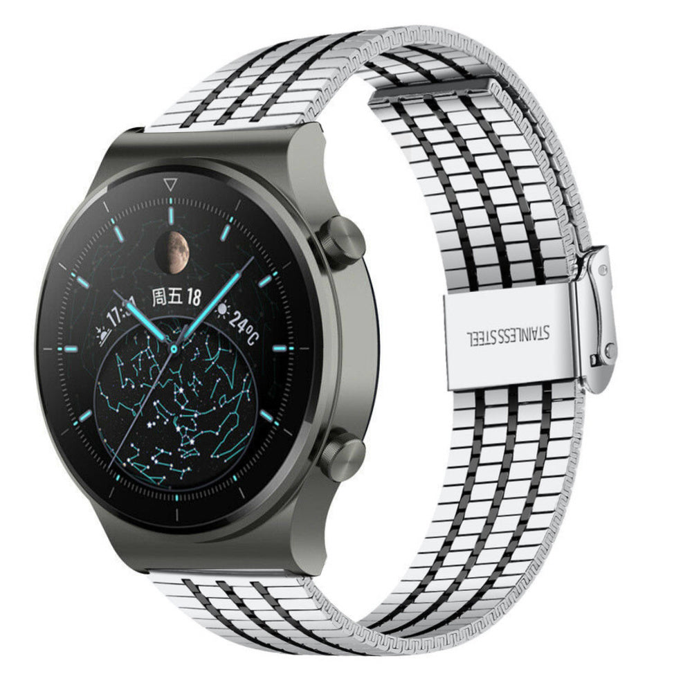 Huawei Watch GT 2 Pro Fine Steel Strap (Silver/Black)